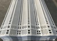 China 1mm Thick Three Peaks Windbreak Fence Panel with Anti-UV Protection for sale