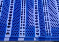 China 1mm Thick Three Peaks Windbreak Fence Panel with Anti-UV Protection for sale