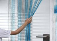 China Aluminum Alloy Chain Link Decoration Wire Mesh Screen Curtain Blue Color for sale