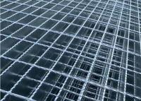 China 1m 1.2m Width Galvanized Walkway Floor Gratings High Load Capacity for sale