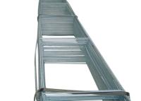 China Hot Dipped Galvanized Wall Block Ladder Mesh 4mm Thickness for sale