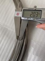 China 2.03mm Wire Diameter Hot Dipped Galvanized Steel Wire 300kg Coil Weight for sale