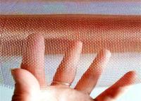 China Plain 5mm Copper Woven Wire Mesh 99.9% Red color for sale