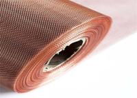China 1m Width Woven Copper Mesh Laminated Glass Decoration Project Use for sale