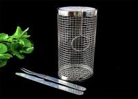 China Outdoor Vegetable 304 Stainless Steel Grilling Basket 20x9x9cm for sale
