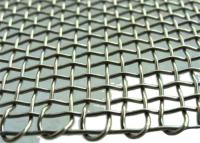 China Stainless Steel Woven Wire Mesh 15-30m Bright Silver ISO9001 for sale