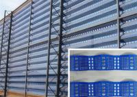 China 5m Height Perforated Mesh Windbreak Fence Panels with Electrostatic Powder Coating for Windproof Dust Suppression for sale