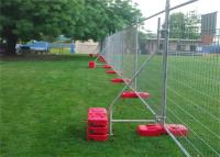 China 32mm Frame Tube Hot Dipped Galvanized Temporary Fence for sale