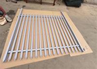 China Europe Market High Security Palisade Fence 2mm Thickness Powder Coating for sale