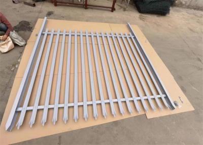China Europe Market High Security Palisade Fence 2mm Thickness Powder Coating for sale