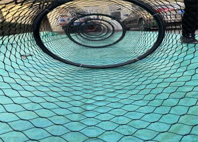 China Tube Shape Wire Rope Mesh Diameter 500mm Length 25m for sale