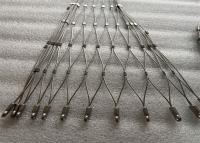 China Hole Size 25mm Stainless Steel Rope Mesh 2.5mm Diameter Ss 316 for sale