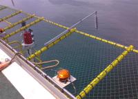 China Stainless Steel 316 Diamond Hole Helideck Safety Net with 20mm-200mm Aperture for Helicopter Platforms for sale