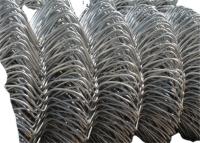 China 75mm Hole Galvanized Chain Link Fence Garden use for sale