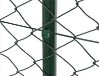 China 2m Height PVC Coated Diamond Chain Link Fence for Farm Use for sale