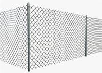 China High Tensile Anti-Rust Galvanized Chain Link Fence Corrosion Resistant Long Use Life Diamond Mesh 50mm 2.5mm Wire for sale