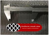 China Customized Diamond Mesh Metal Sheet With Hole Tolerance /-0.05mm for sale