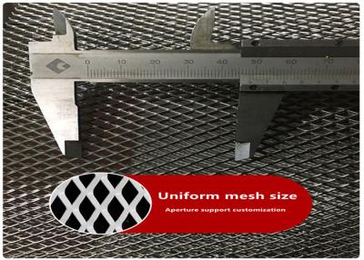 China Customized Diamond Mesh Metal Sheet With Hole Tolerance /-0.05mm for sale