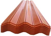 China Perforated Aluminium Windbreak Panels Zip Ties Installation Outdoor Protection for sale