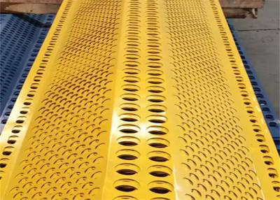 China Aluminium Windbreak Fence Panels Perforated  Garden Farm Railway Widths 0.5m - 3m for sale
