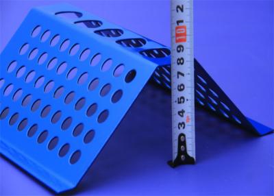 China Blue Color Perforated Metal Mesh Windbreak Panels Galvanized Stainless Steel Fence Sheets for sale