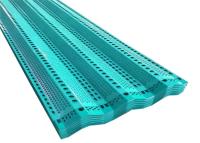 China 500mm Width Anti UV Perforated Metal Windbreak Solutions For Mine for sale