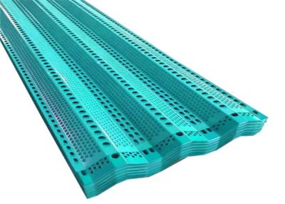 China 500mm Width Anti UV Perforated Metal Windbreak Solutions For Mine for sale