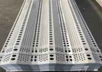 China 0.9mm Thicknesses 20 Meter Height Aluminium Windbreak Fence Panels for sale