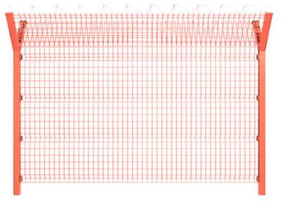 China 1mm Thickness Y Shape Welded Fence Post For Support for sale