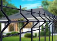 China 2.5m Height Green Color 3D Panel Fence For School for sale