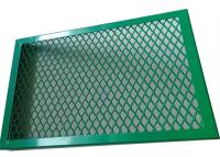 China Green Color Expanded Metal Mesh With Frame For Grills Stair Treads for sale