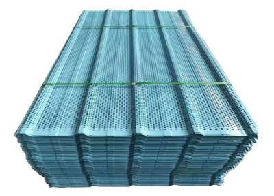 China 3500mm Length White Anti UV Windproof And Dust Suppression Fence For Mine Use for sale