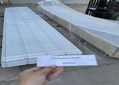 China 5500mm Length Galvanized Wind Protection Screen For Outdoor Environments for sale