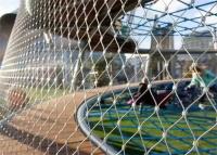 China 180 Meter Length Stainless Steel Wire Rope Mesh For Playground Fence for sale