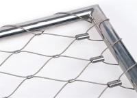 China 20mm Frame Diameter SS304/SS316 Stainless Steel Wire Rope Mesh for Library Decorative for sale