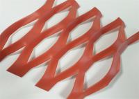 China 120mm Hole Diamond Hole Expanded Metal Mesh For Outdoor Decoration for sale
