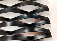 China Black Color Different Hole Shape Expanded Metal Mesh For Decoration for sale