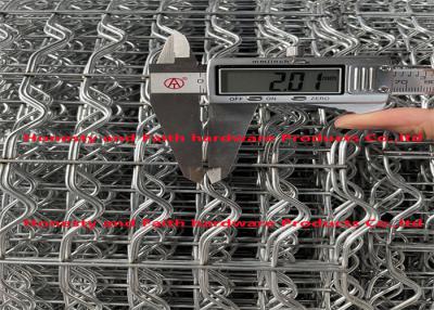 China 2.0mm Wire Diameter Hot Dipped Galvanized Pipeline Reinforced Welded Wire Mesh For Pipe Use for sale