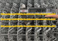 China 2.0mm Wire Diameter Anti Rust Galvanized Reinforcement Welded Mesh For River Bottom Gas for sale