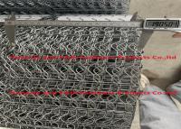 China 1.8mm Opening 25.4X67mm Galvanized Reinforced Welded Wire Mesh For Wastewater Pipeline for sale