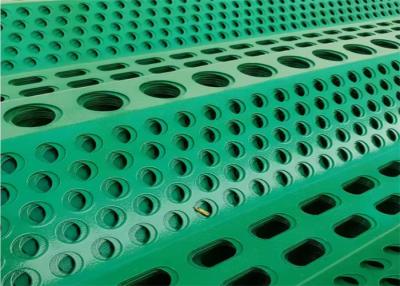 China 4.5meter Length Green Wind Proof Dust Screen For Railway Use for sale