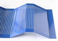 China 0.5mm Thickness Blue Wind Break Wall For Wash Coal Factory Use for sale