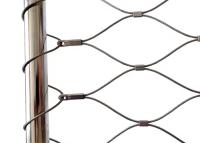 China Ferruled Type Stainless Steel Wire Rope Net For Construction Decoration for sale