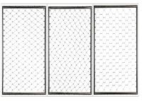 China 100 Meter Length Diamond Hole Shape Stainless Steel Wire Rope Mesh For Protect Use Fence for sale