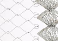 China Sports Ground Galvanized Chain Link Fence Panel 2mm Diameter for sale