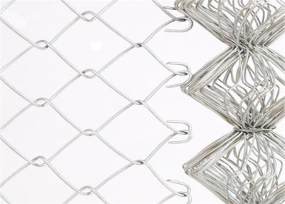 China Sports Ground Galvanized Chain Link Fence Panel 2mm Diameter for sale
