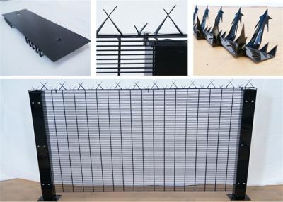 China 358 black Color Anti Cut Anti Climb Security Fence for garden for sale