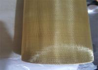 China 0.05mm-0.6mm Yellow Copper Wire Mesh with 60mesh-200mesh for High Conductivity Filter Sift for sale