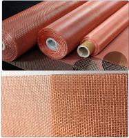 China 1m Width 99.99% Pure Red Copper Wire Mesh for RFI Shielding with High Thermal Conductivity for sale