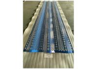 China 3 Peaks 1.0mm Thick Blue Powder Wind Barrier Fence For Coal Storage Yards for sale